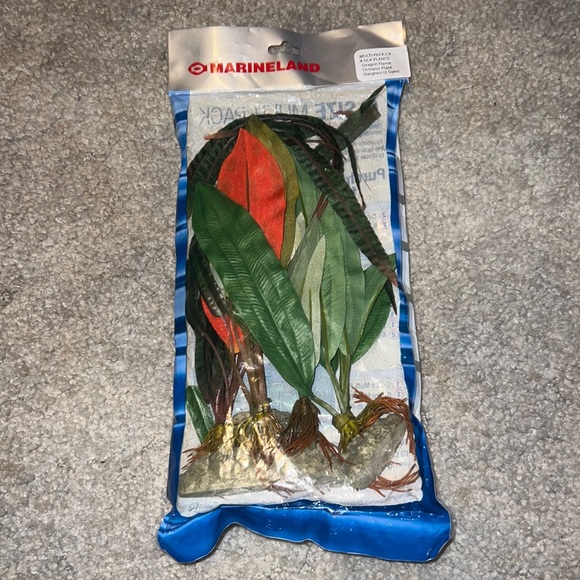 Fish | Marineland Multipack Assorted Silk Plants C4 4 Small Ml9550 For ...